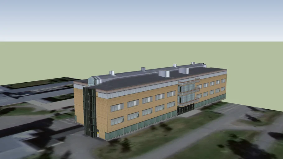 Norra beteendevetarhuset, Umeå universitet | 3D Warehouse