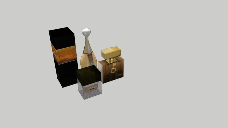 Womens Perfumes | 3D Warehouse