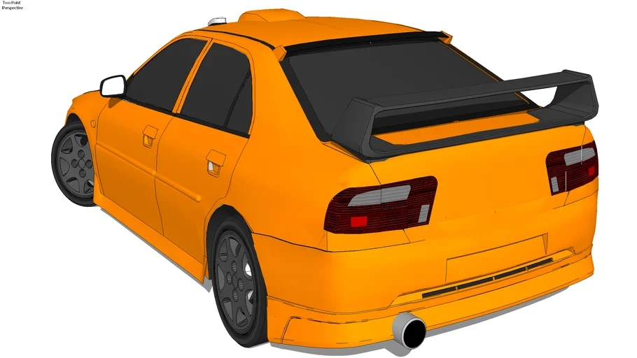 Proton Wira (aeroback) TUNED V1.1 | 3D Warehouse