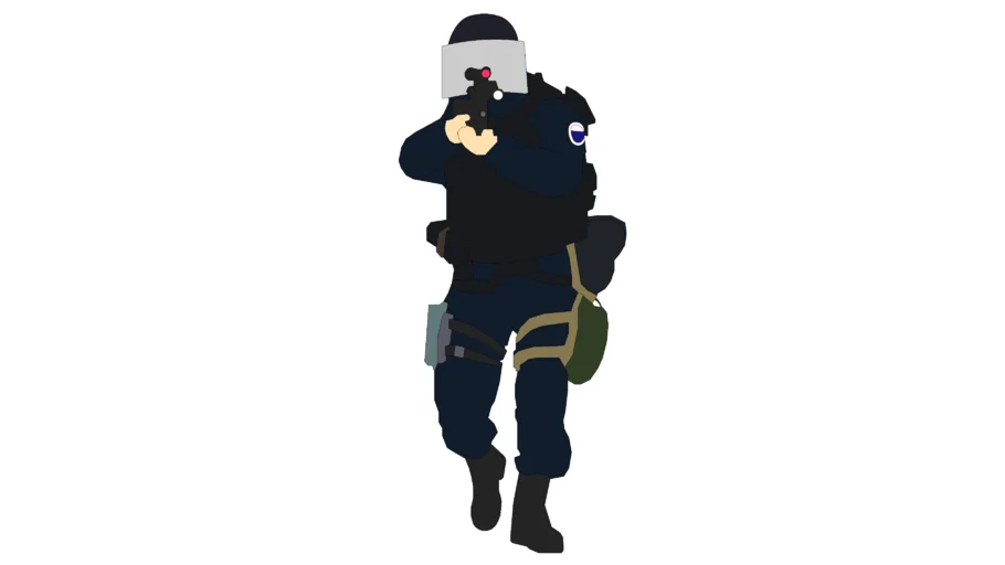 Officier GIGN | 3D Warehouse