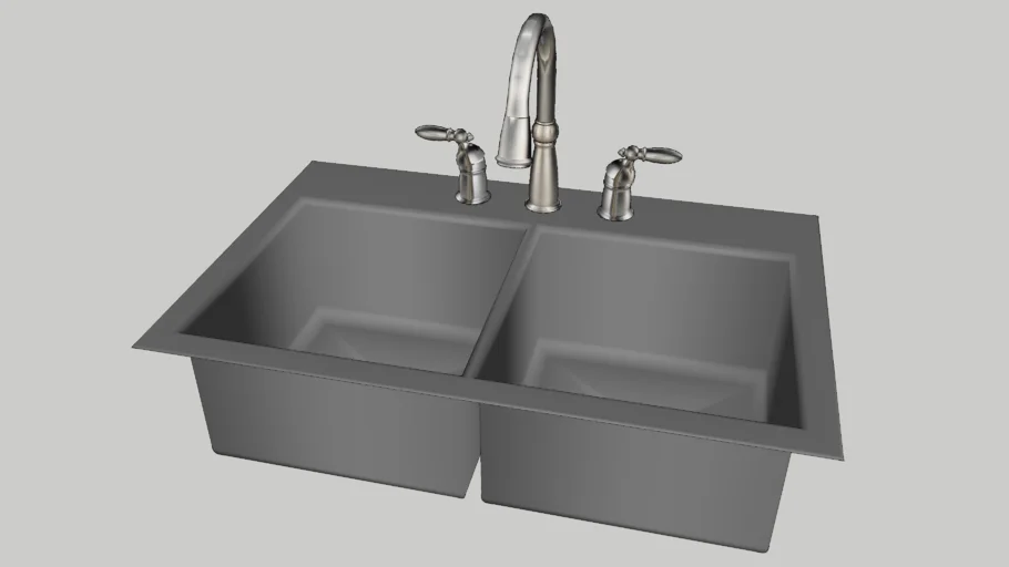 Kitchen Sink | 3D Warehouse