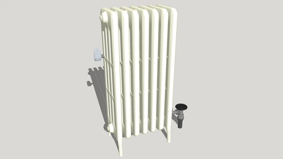 Steam radiator - one pipe | 3D Warehouse