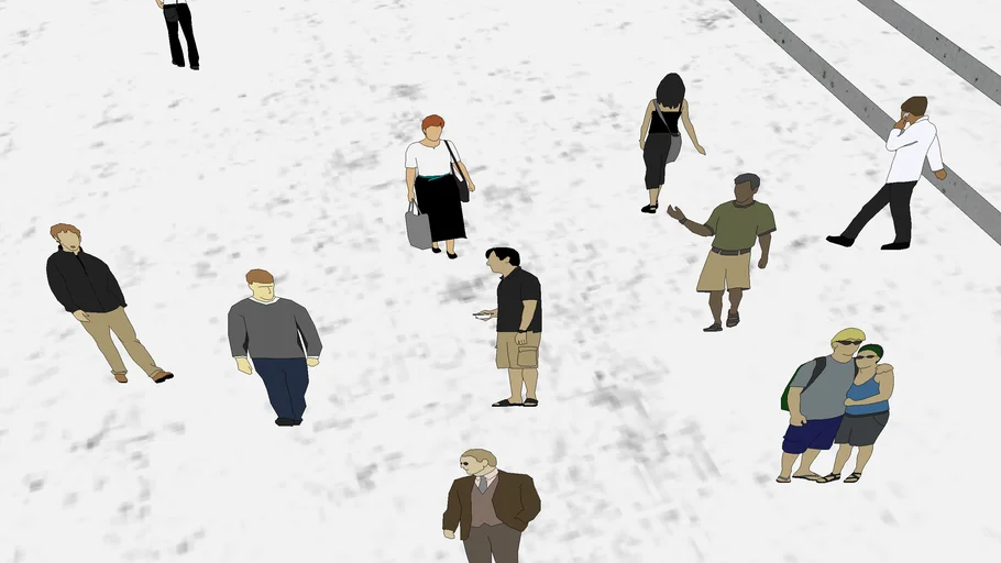 humans | 3D Warehouse