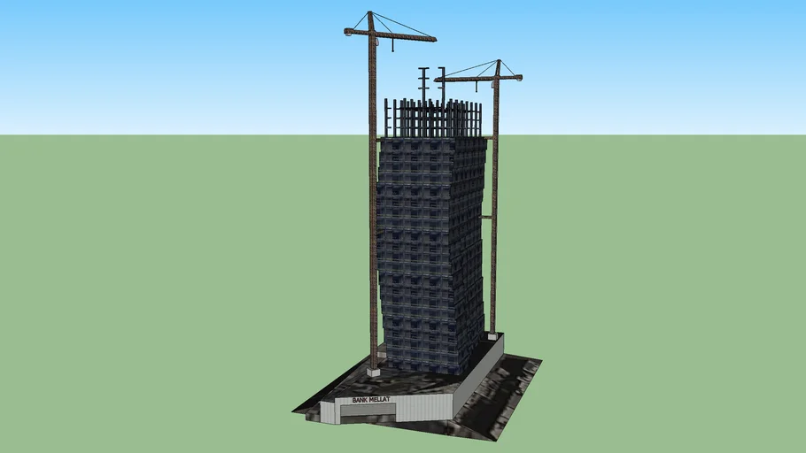 jam tower(mellat bank tower) | 3D Warehouse