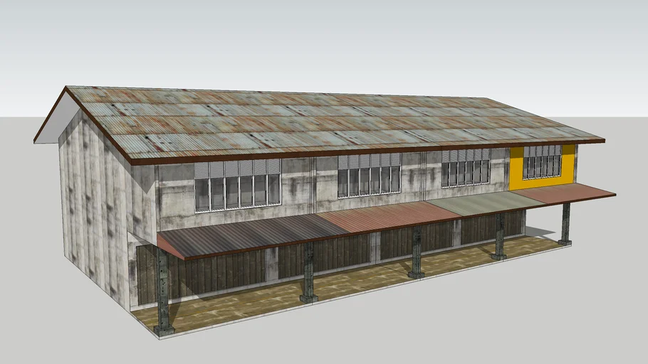 old shop house | 3D Warehouse