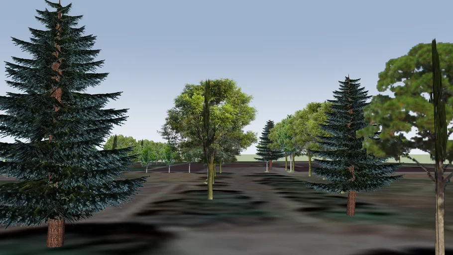 Podgorica - Zelenilo kod O.S. Radojica Perovic | 3D Warehouse