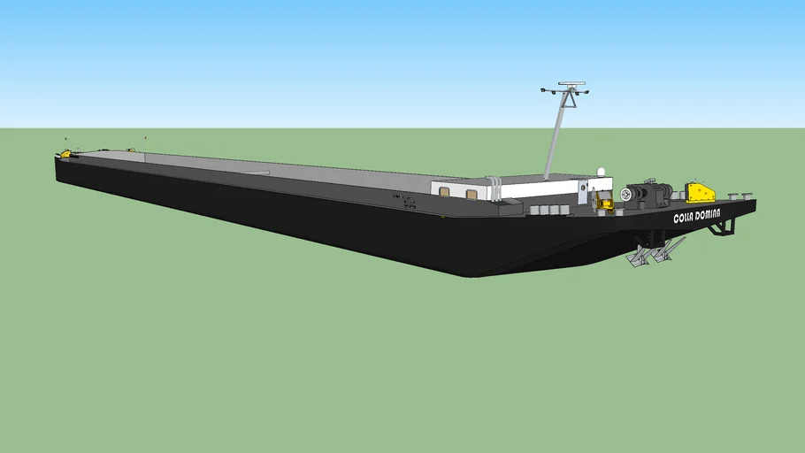 Push barge | 3D Warehouse