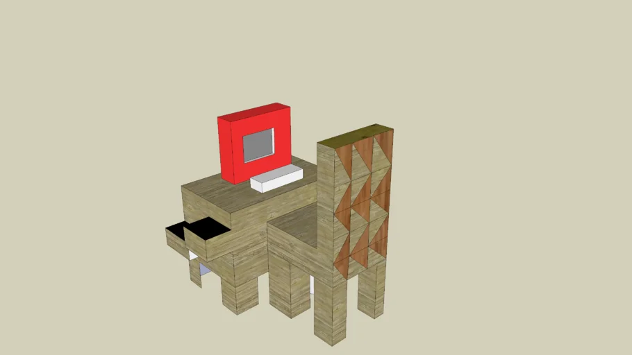 runescape computer desk | 3D Warehouse