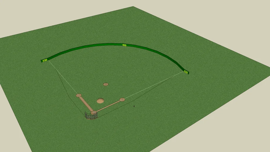 baseball field | 3D Warehouse