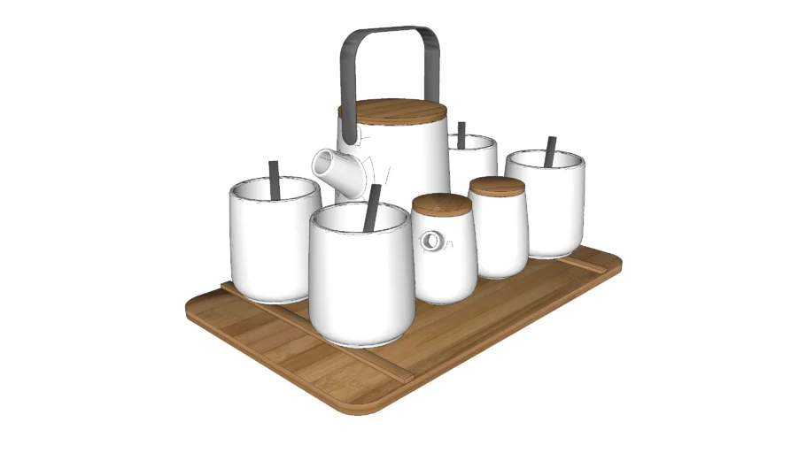 Tea Set | 3D Warehouse