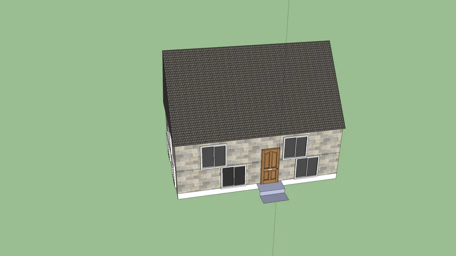 Simple house | 3D Warehouse