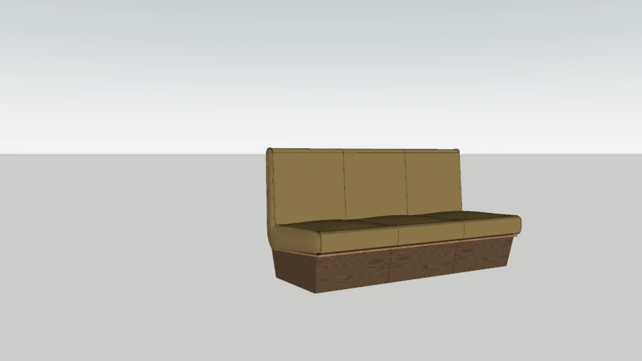 Banquette | 3D Warehouse