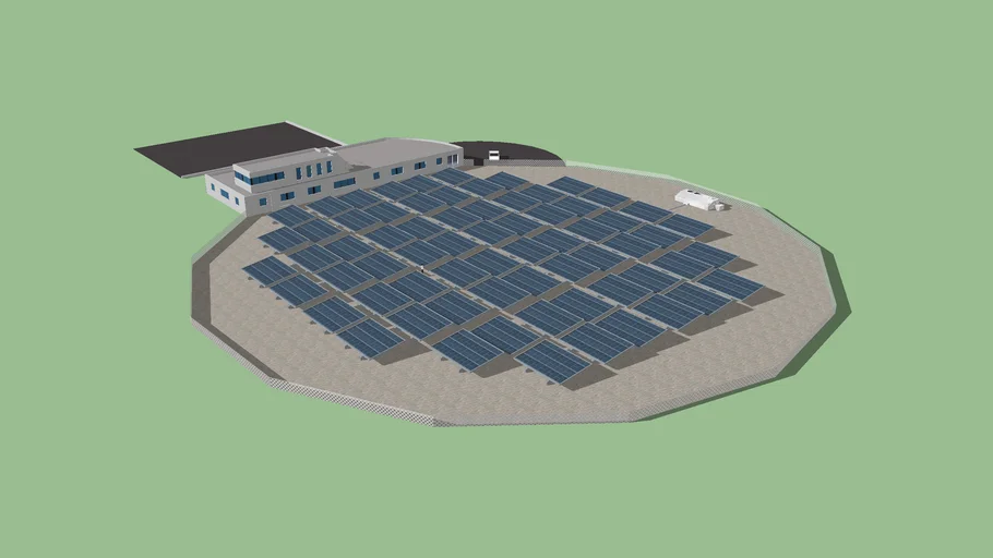 Solar Power Station | 3D Warehouse