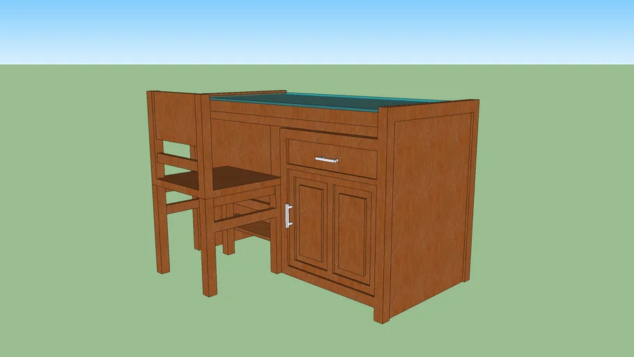 Meja Kerja | 3D Warehouse