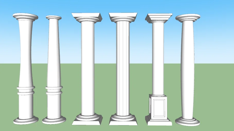 Pilars / columns | 3D Warehouse