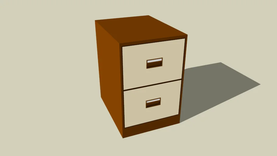 Filing Cabinet | 3D Warehouse