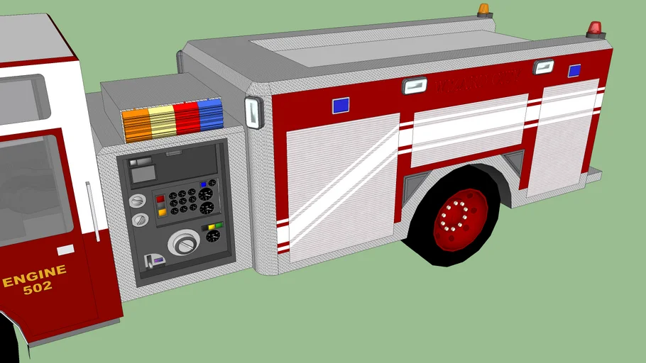 Wizard City Fire department | 3D Warehouse