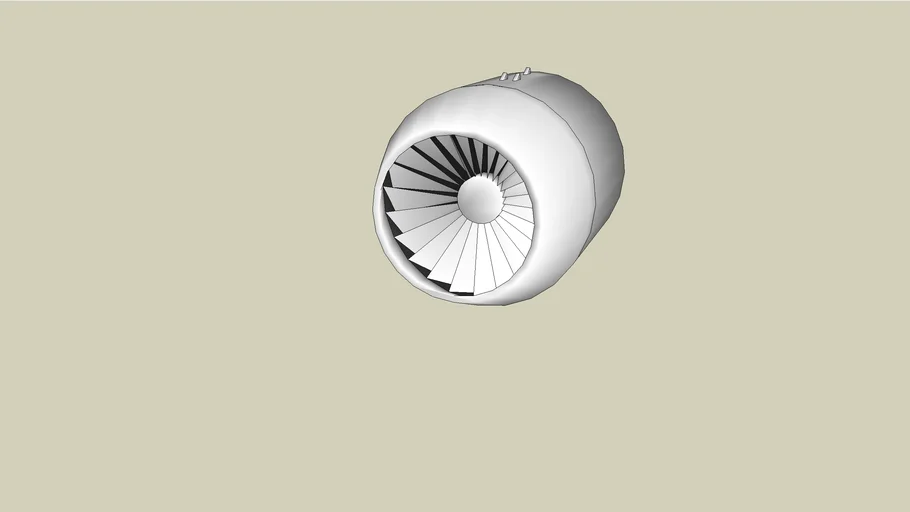 aircraft engine | 3D Warehouse