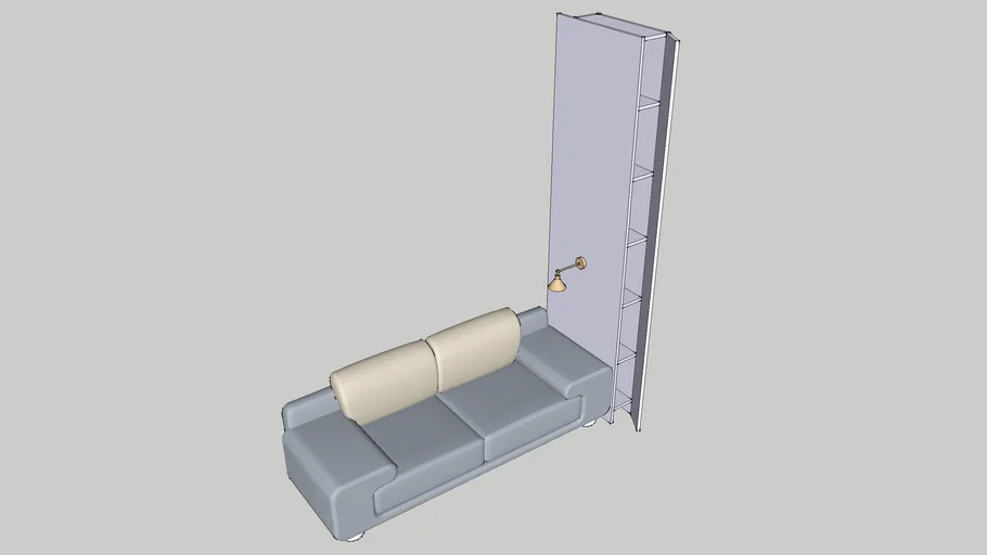 Sofa with closet | 3D Warehouse