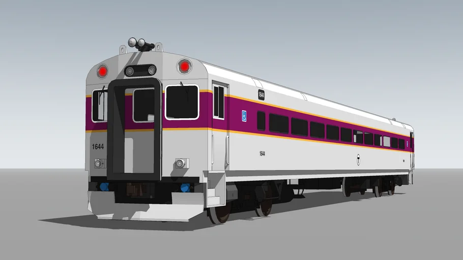 Bombardier CTC-1B - MBTA | 3D Warehouse