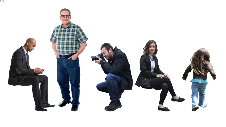 2d People | 3D Warehouse