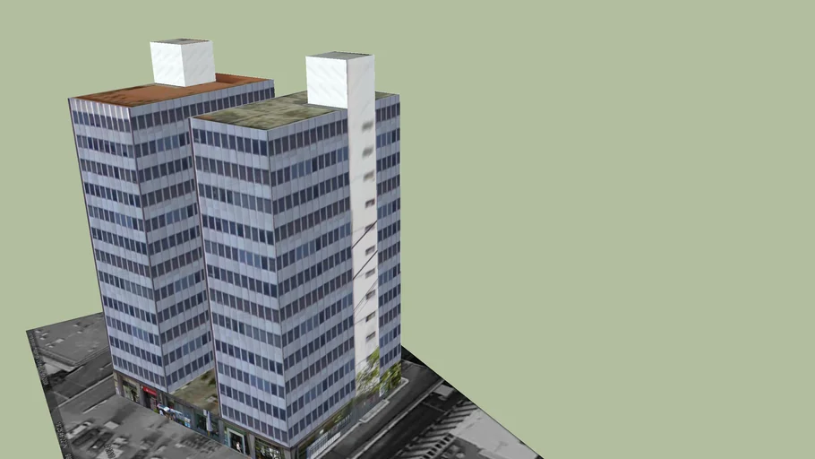 Torres Gemelas paseo de las palmas - Mexico DF | 3D Warehouse