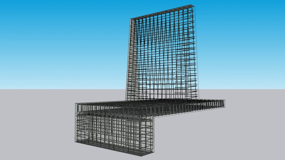 Tapered Retaining Wall | 3D Warehouse