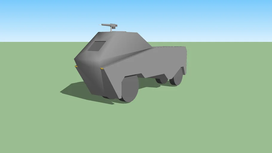 Armored BTR support | 3D Warehouse