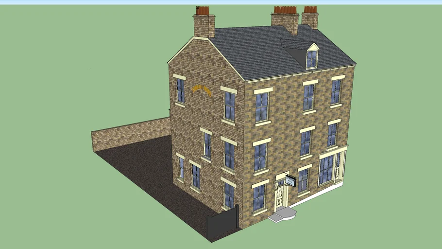 Station Hotel, Furness Vale | 3D Warehouse