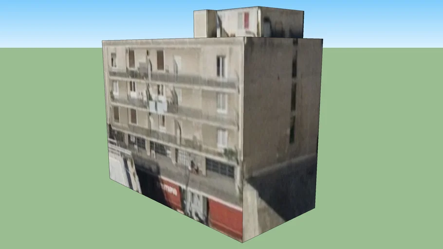 Edificio en Kentrikos Tomeas Athinon, Grecia | 3D Warehouse