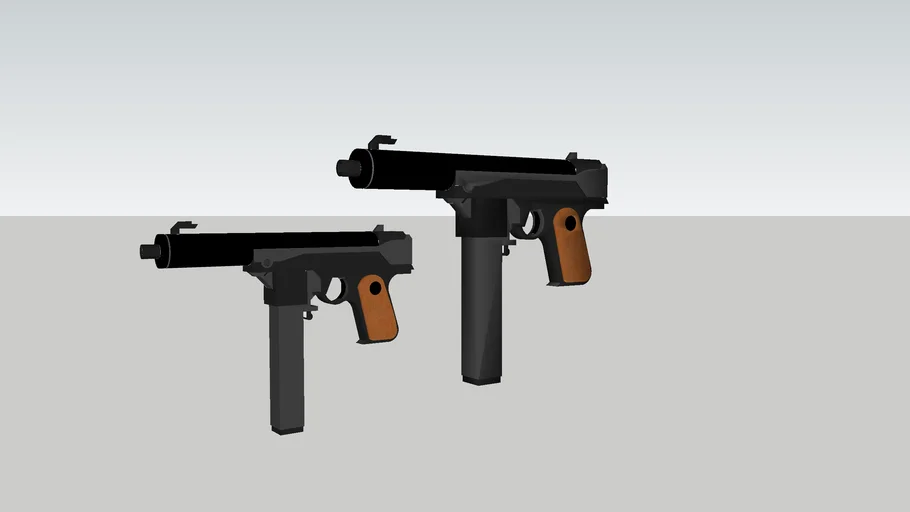 German Dual Guns | 3D Warehouse
