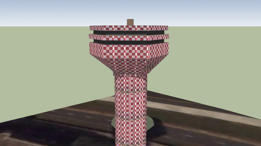 ATC Tower of Chennai Int. Airport | 3D Warehouse