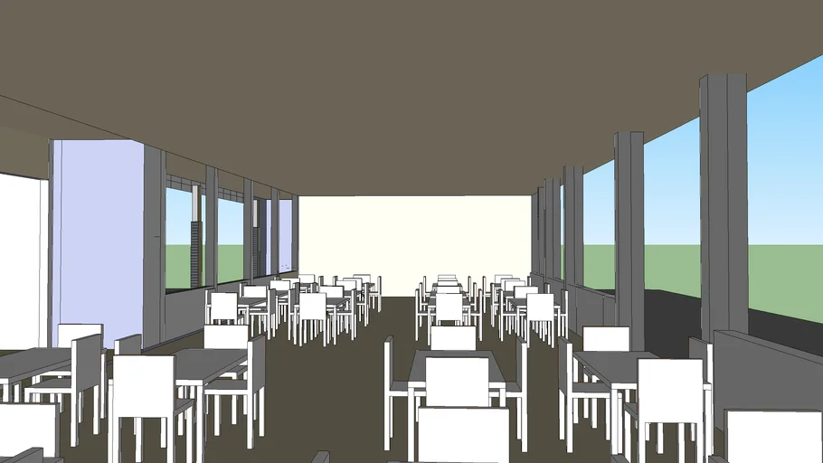 Kantin Kampus FT-UH | 3D Warehouse