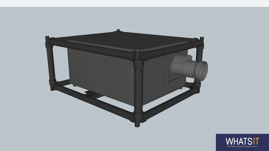 BARCO UDX 4K40 laser projector | 3D Warehouse