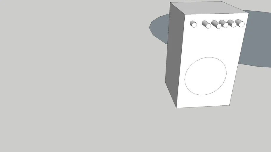 washing machine | 3D Warehouse