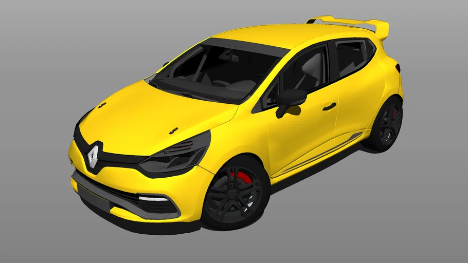 2016 Renault Clio IV RS Trophy | 3D Warehouse