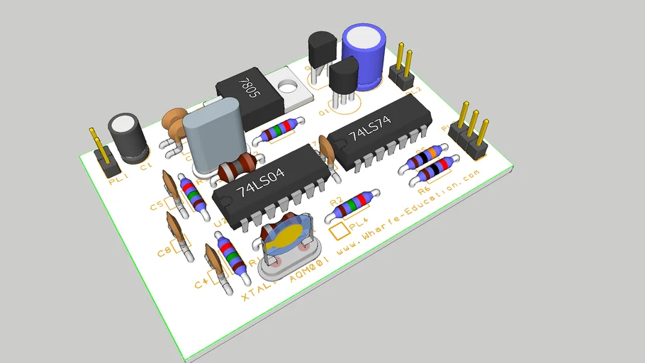 Audio Quartz Crystal Microbalance | 3D Warehouse