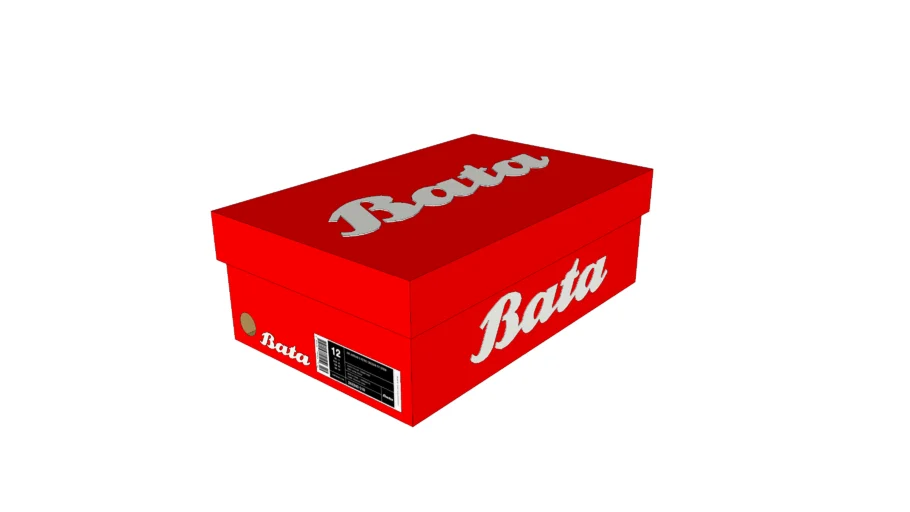 BATA SHOE BOX | 3D Warehouse