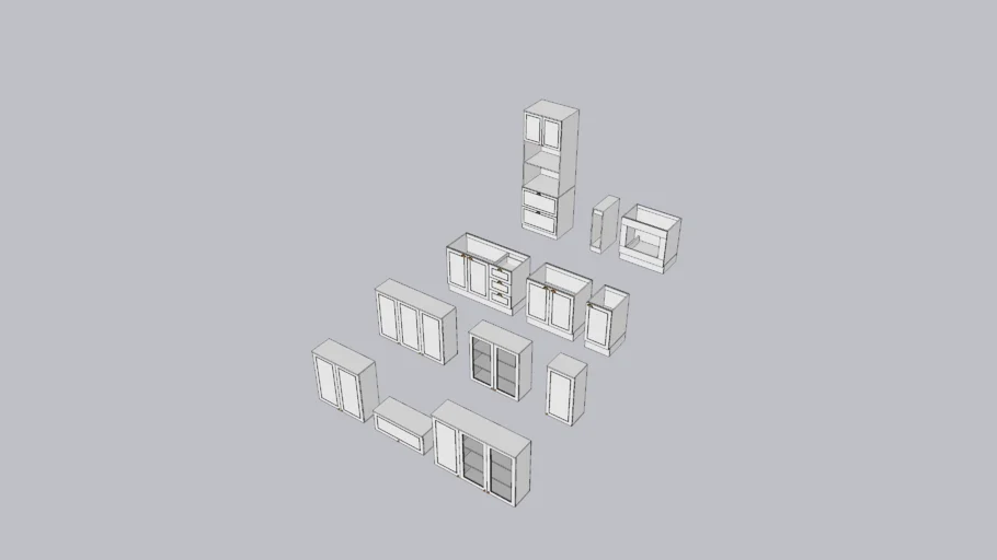 COZINHA MODULAR | 3D Warehouse
