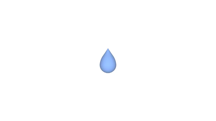 Water Drop (large) | 3D Warehouse