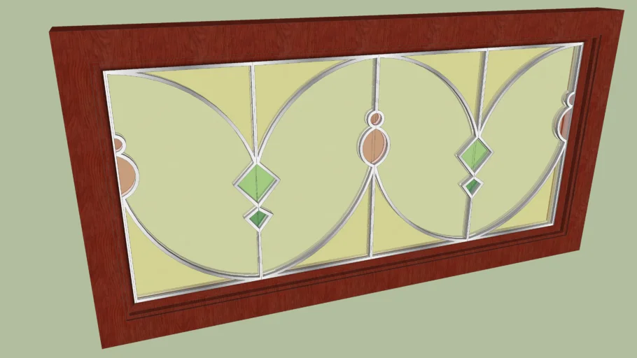 Victorian Transom Window | 3D Warehouse