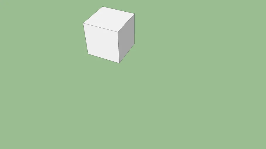 Cube | 3D Warehouse