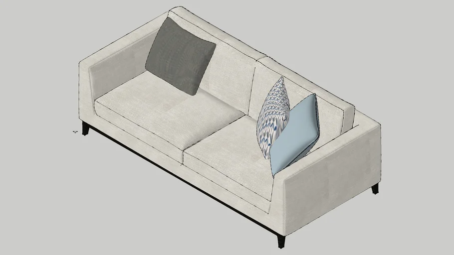 Sofa 01 | 3D Warehouse