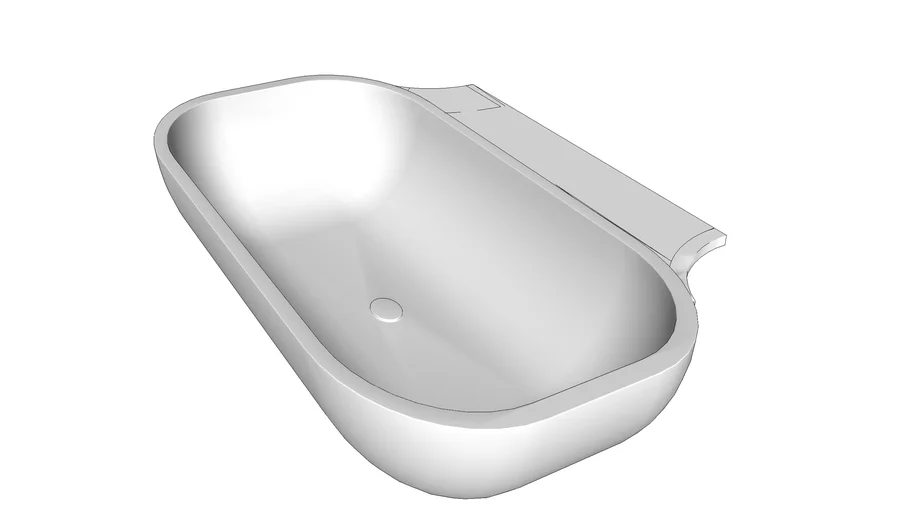 Scoop bath | 3D Warehouse