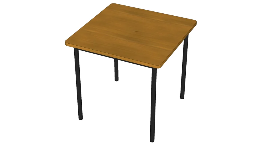 Table 80x80 | 3D Warehouse