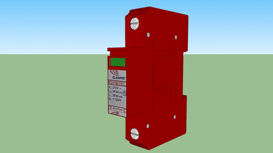 DPS surge protection device | 3D Warehouse