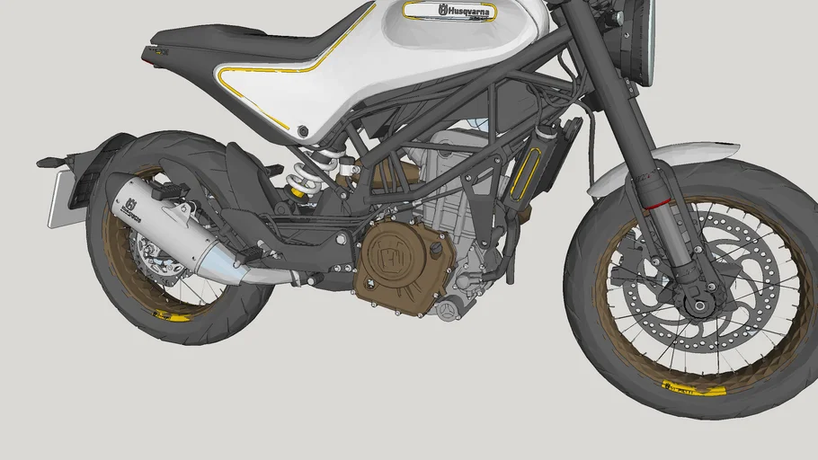 Husqvarna 401 Vitpilen 2017 | 3D Warehouse
