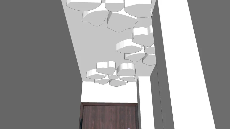 Entrance ceiling flowers | 3D Warehouse