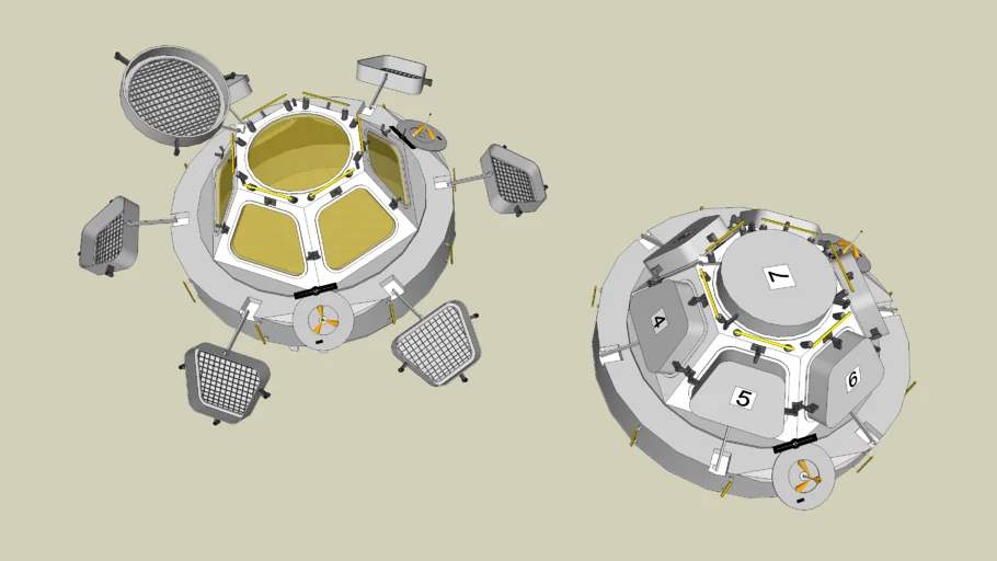 Cupola (ISS Modules) | 3D Warehouse