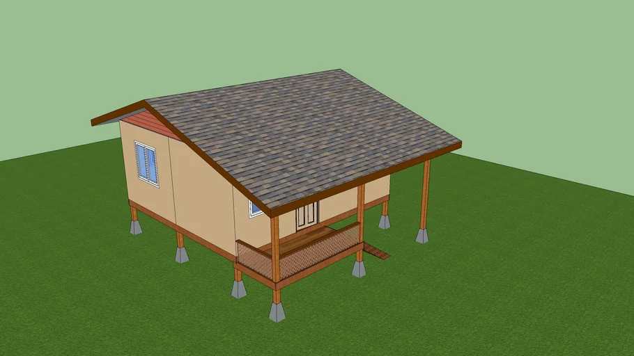 Low Cost Small House | 3D Warehouse